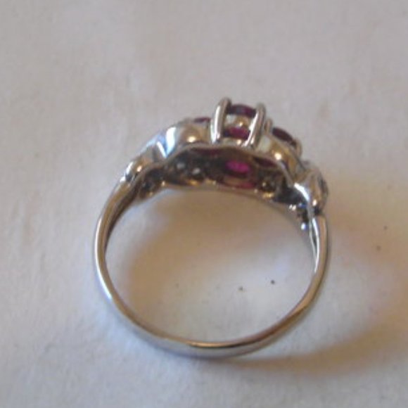 Colleen Lopez | Jewelry | Colleen Lopez Created 4stone Oval Ruby 925 ...